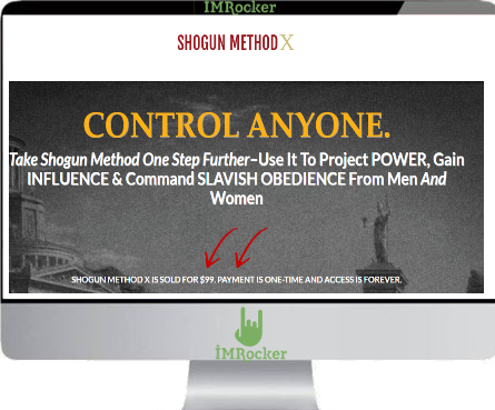 Group Buy Derek Rake – Shogun Method X - IMRocker